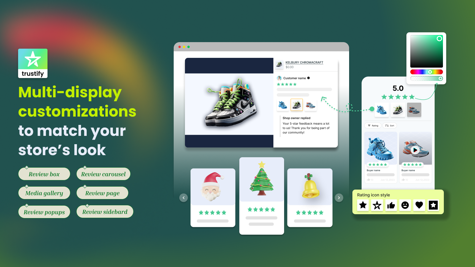 Trustify Reviews - Display Product Reviews