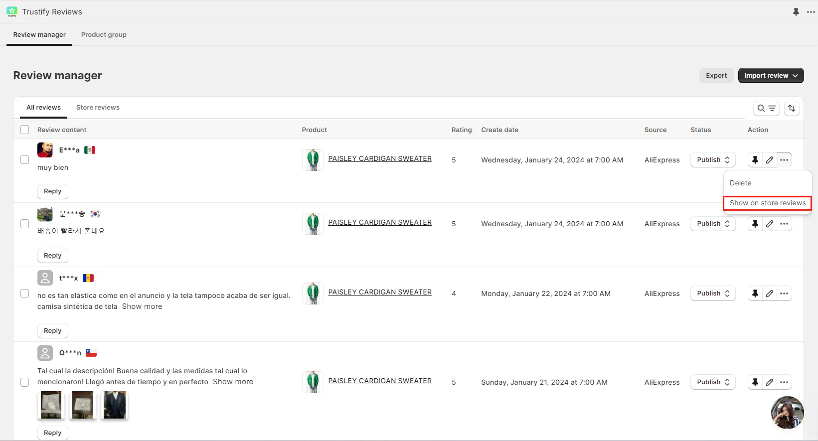 How to set up Store Reviews - Trustify Reviews